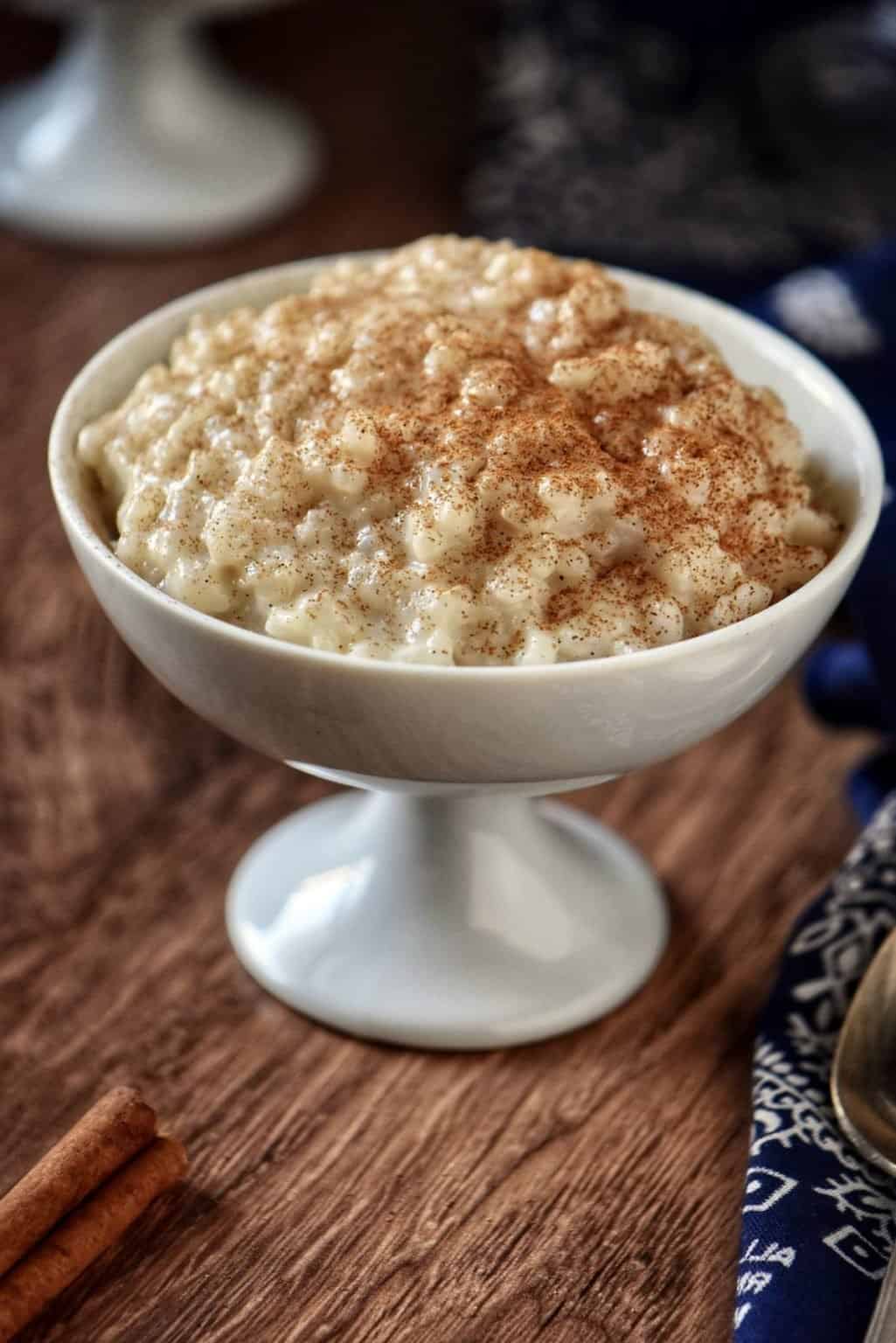 Healthy Italian Arborio Rice Pudding Recipe - She Loves Biscotti