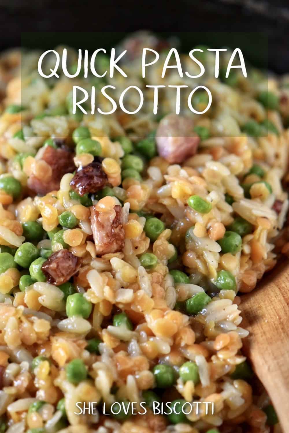 Quick Pasta Risotto - She Loves Biscotti