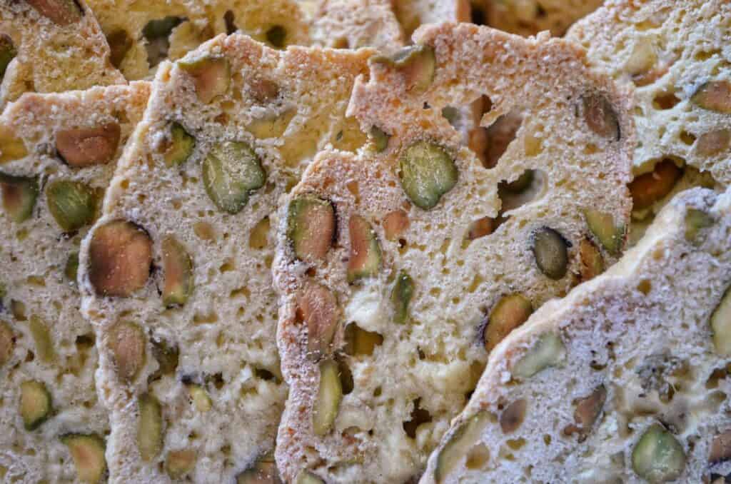 Thin Almond Bread Biscotti Recipe - She Loves Biscotti