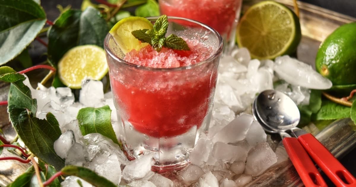 Watermelon Italian Ice Recipe: Granita - She Loves Biscotti