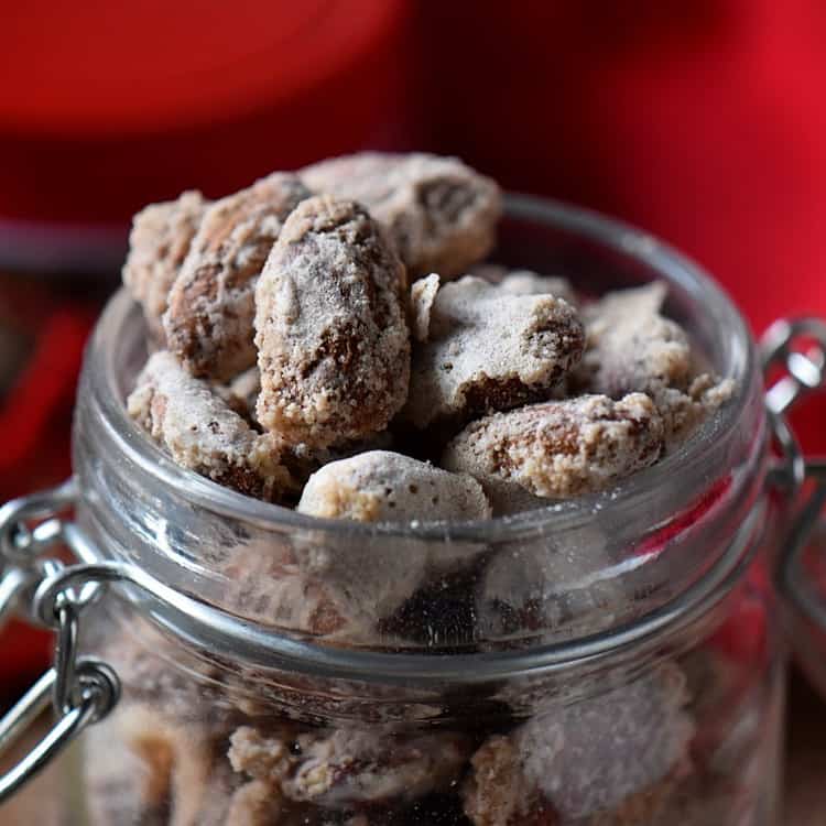 Oven Roasted Sugar Almonds - She Loves Biscotti