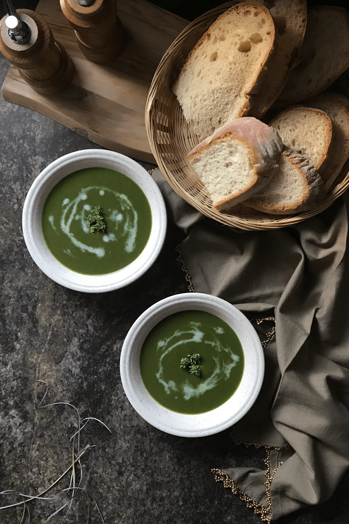 Broccoli Rabe Soup - She Loves Biscotti