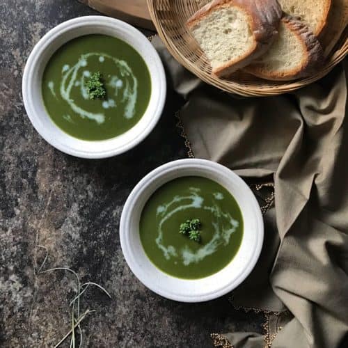 Broccoli Rabe Soup - She Loves Biscotti