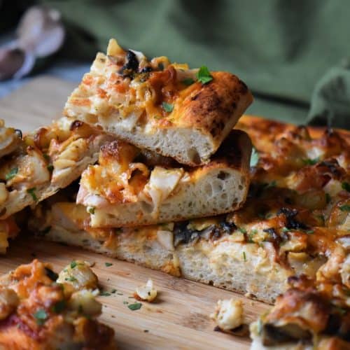 Seafood Pizza: Easy Fish Pizza Recipe - She Loves Biscotti