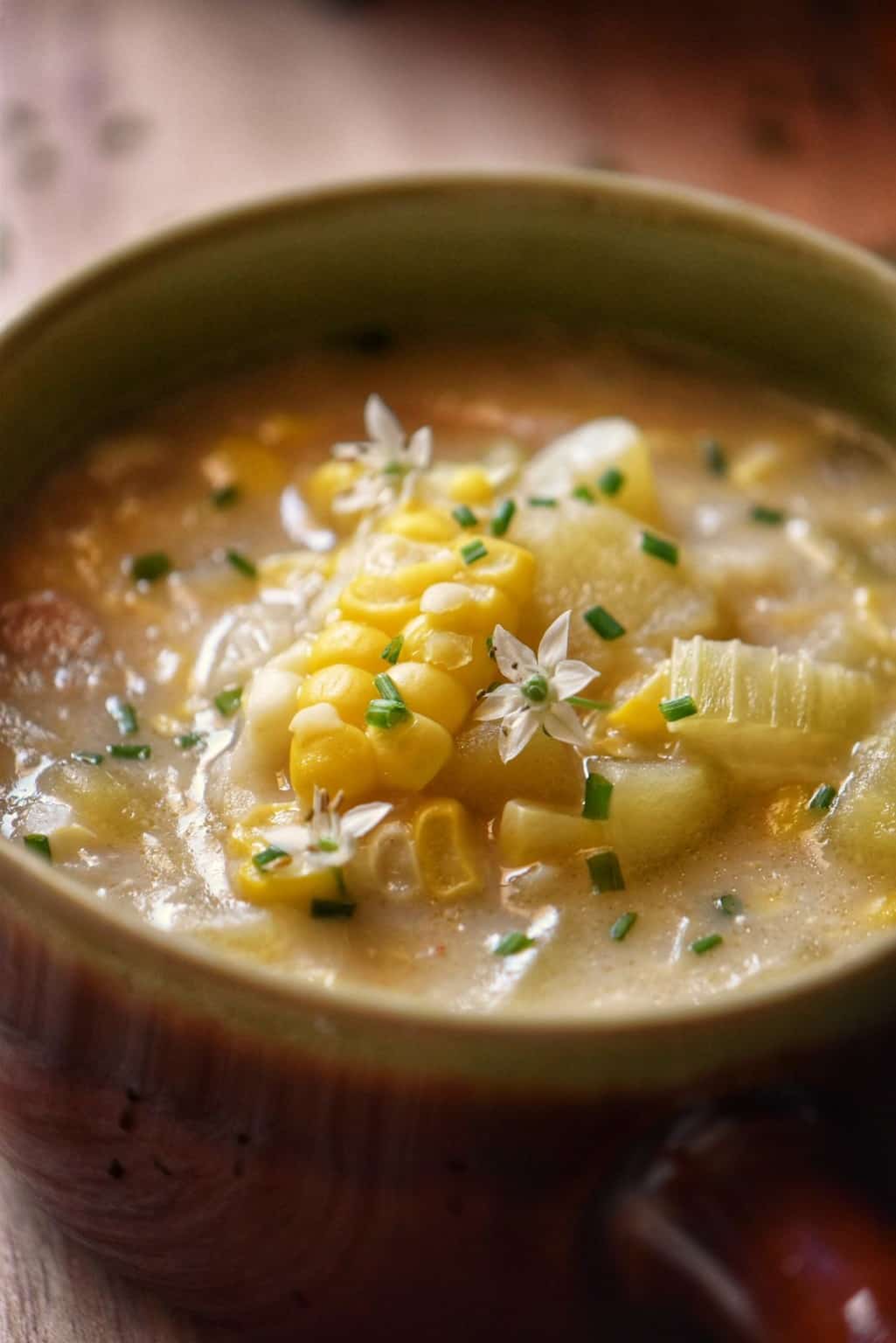Potato Corn Chowder Recipe with Sweet Corn - She Loves Biscotti