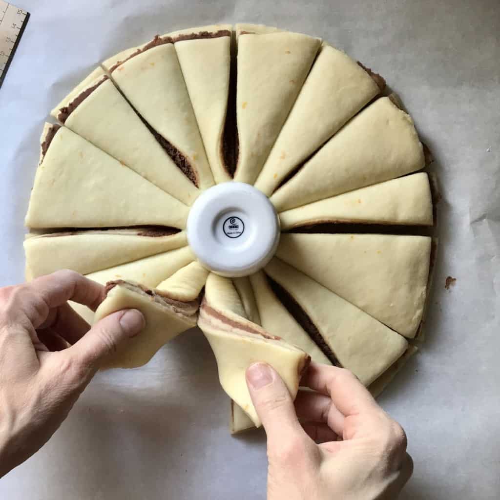 Star Bread Recipe with Chestnut Filling - She Loves Biscotti