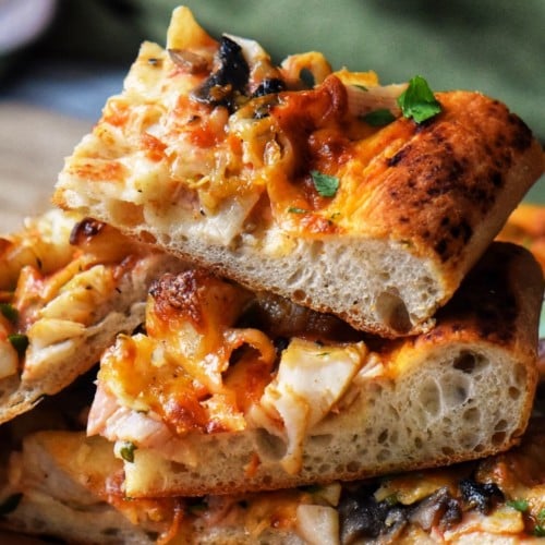 Seafood Pizza: Easy Fish Pizza Recipe - She Loves Biscotti