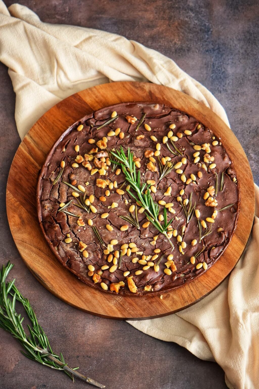 Castagnaccio: Tuscan Chestnut Flour Cake - She Loves Biscotti