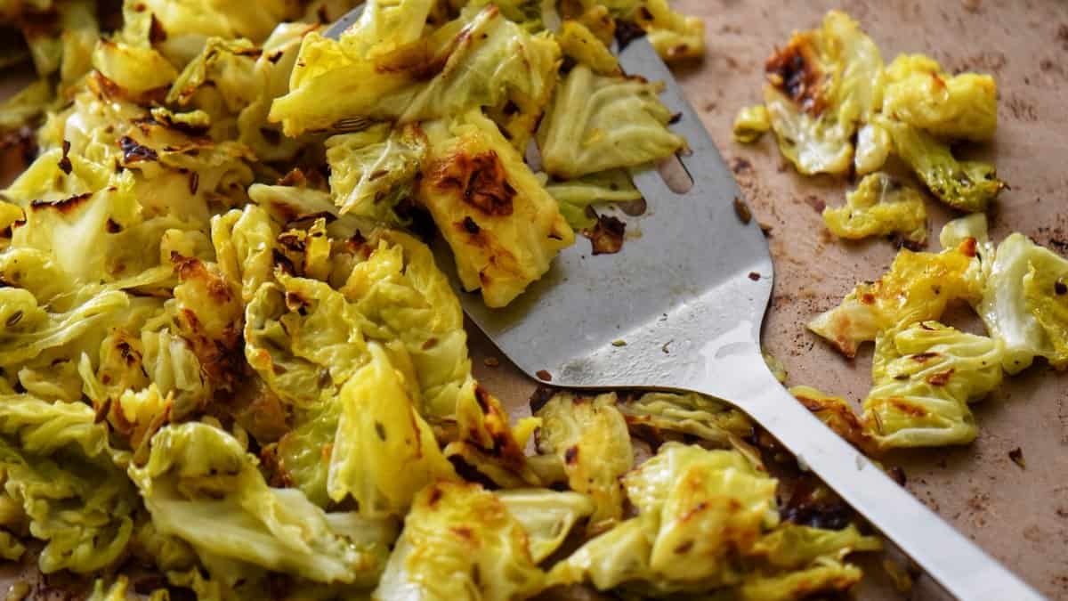 Oven Roasted Cabbage Recipe with Fennel Seeds - She Loves Biscotti