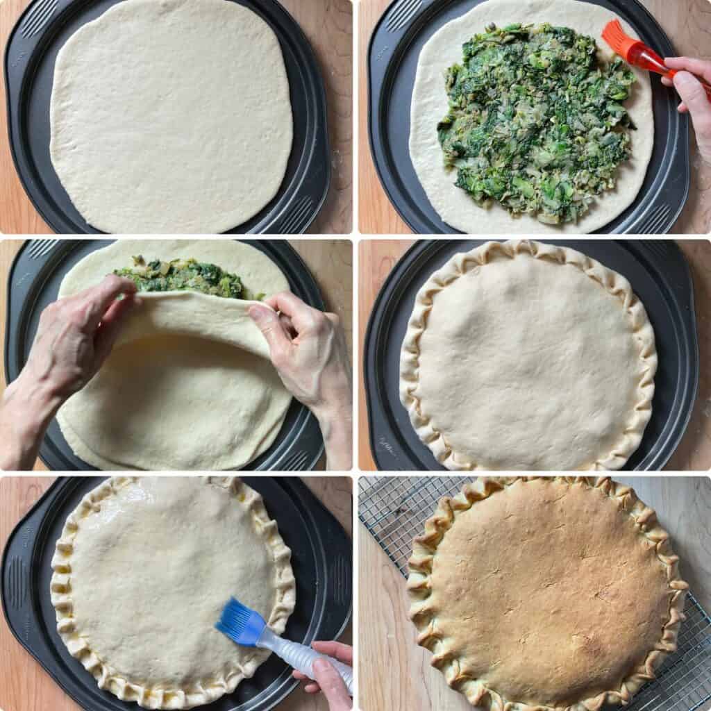 Italian Escarole Pie Recipe: Pizza di Scarola - She Loves Biscotti