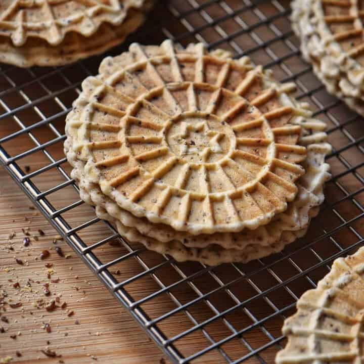 Best Lemon Pizzelle Recipe with Bright Citrus Flavor - She Loves Biscotti