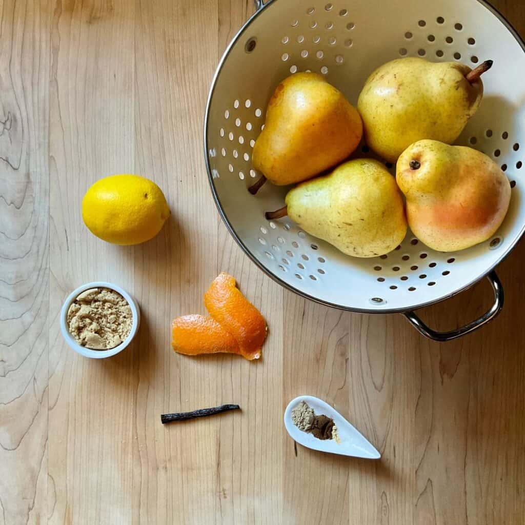 Easy Pear Compote Recipe with Spices - She Loves Biscotti