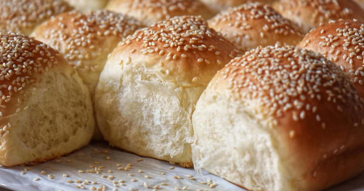 Soft Dinner Rolls with Olive Oil and Bread Flour - She Loves Biscotti